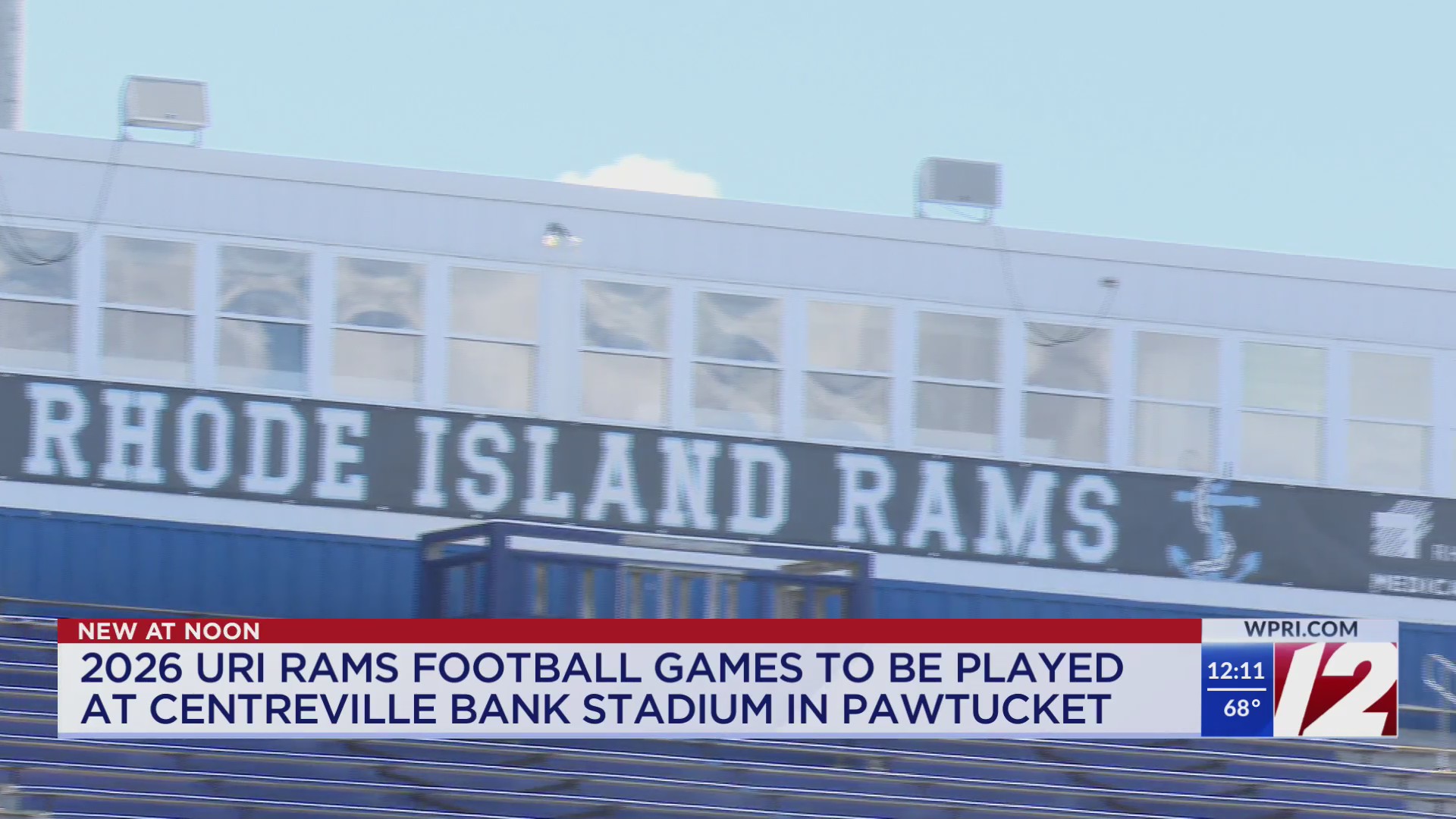 2026 URI Rams football games to be played at Centreville Bank Stadium ...