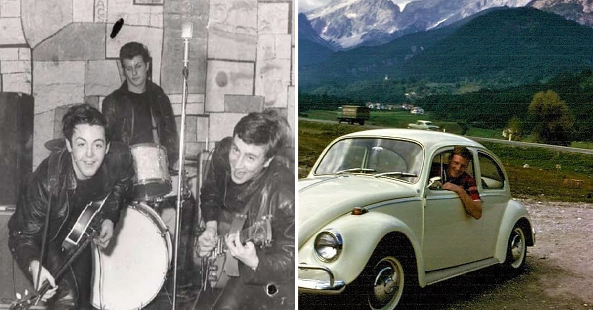 Beetles and Beatles: Nostalgic Photos of Both