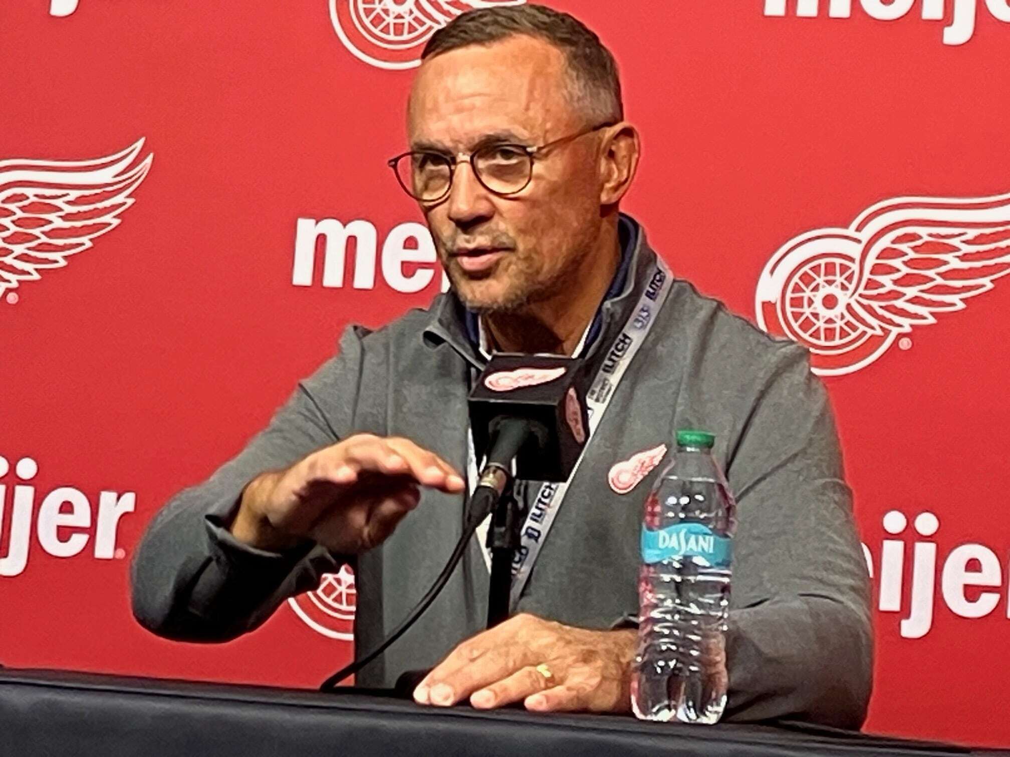 Why Yzerman feels Red Wings can step up in his seventh season
