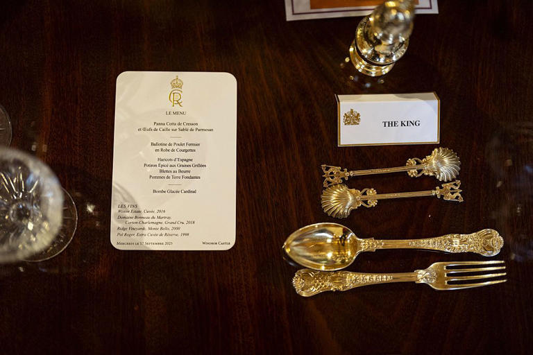 The secret rules of a royal state banquet