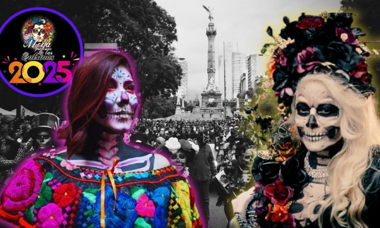 ¿Cuándo se realizará la Mega Procesión de Catrinas 2025 en CDMX? | Ruta ...