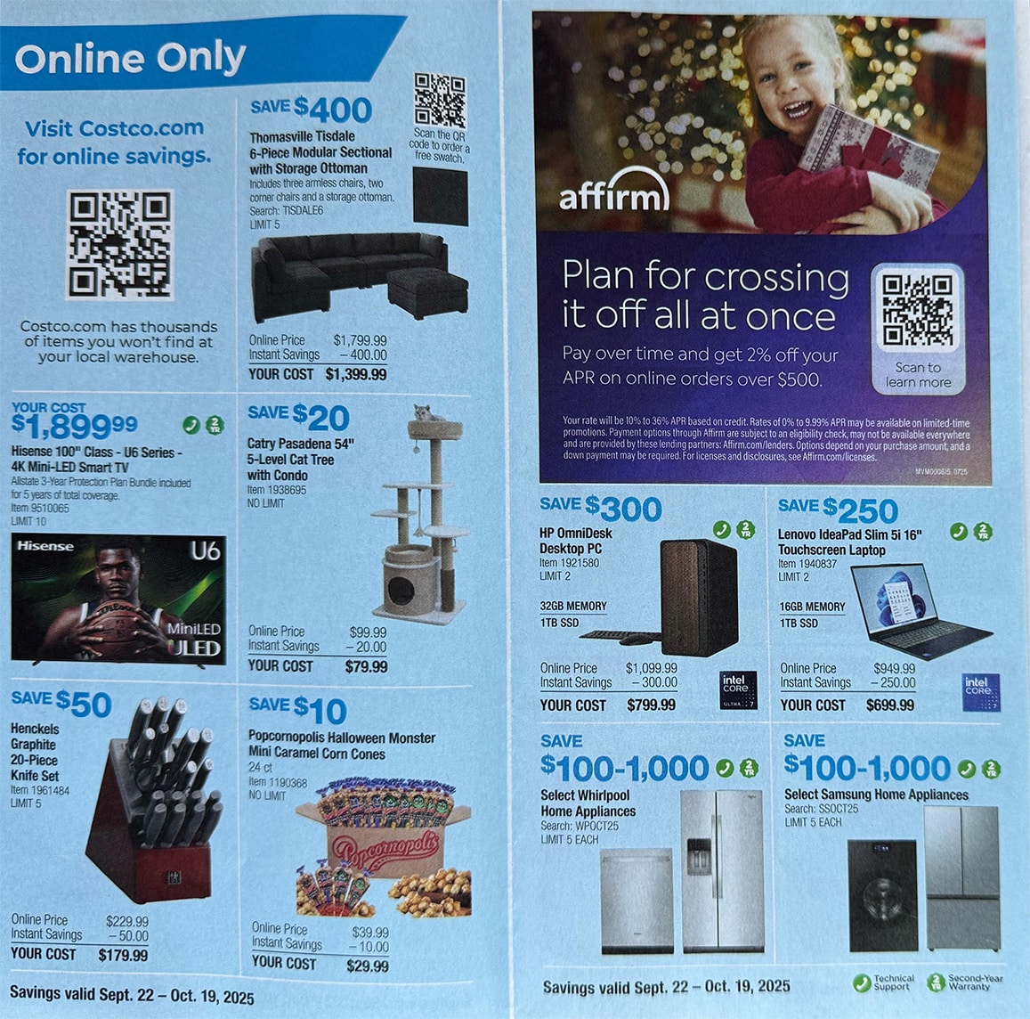 Costco Coupon Book October 2025