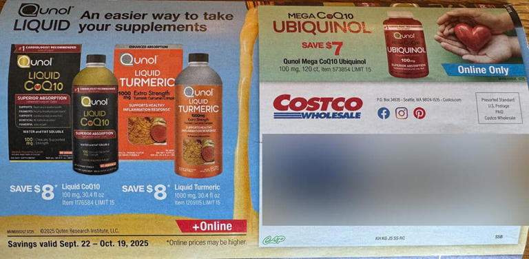 Costco Coupon Book October 2025