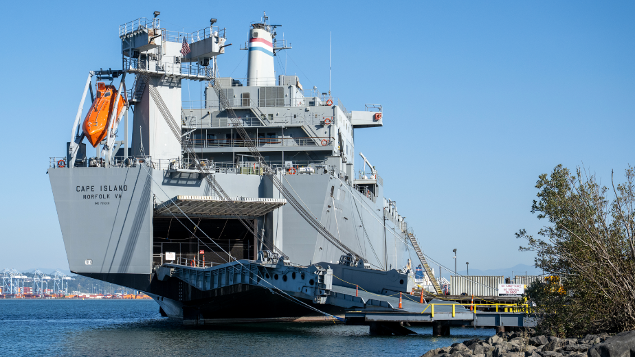 Cape Intrepid moves, Cape Island to stay along Tacoma's Ruston Way