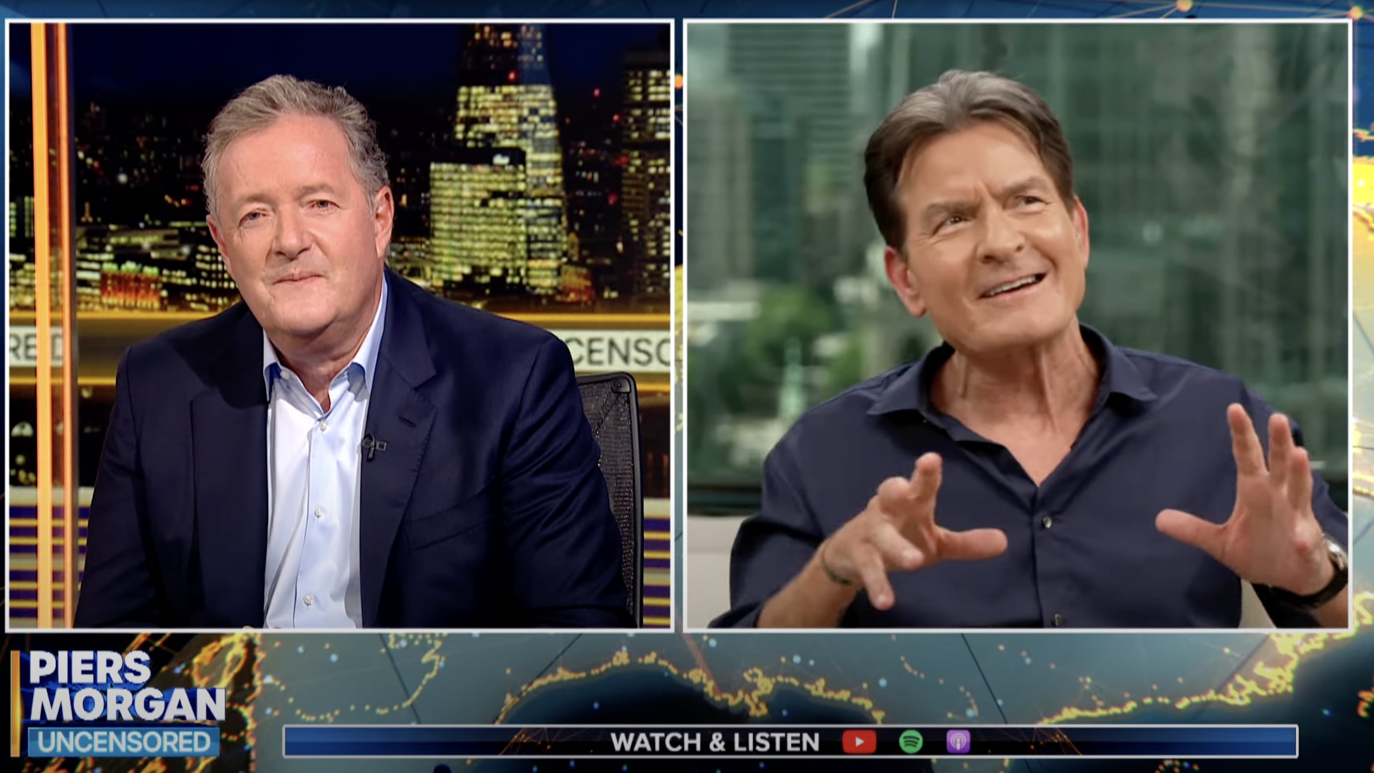 Charlie Sheen Says Matthew Perry Wasn’t Sober While Promoting Sobriety ...