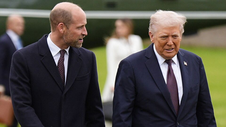 Donald Trump meets Prince William and the photos speak. But how tall is ...