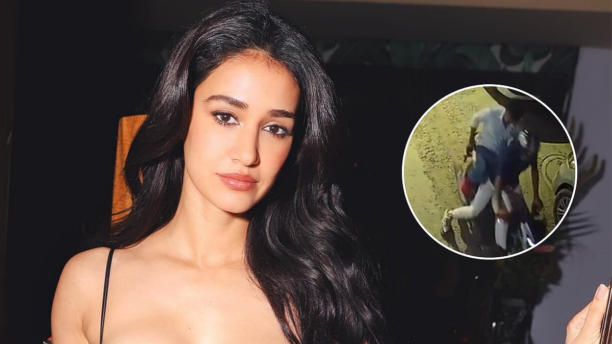 CCTV Footage Of Bike-Borne Shooters Firing Multiple Rounds At Disha Patani's Bareilly House Surfaces