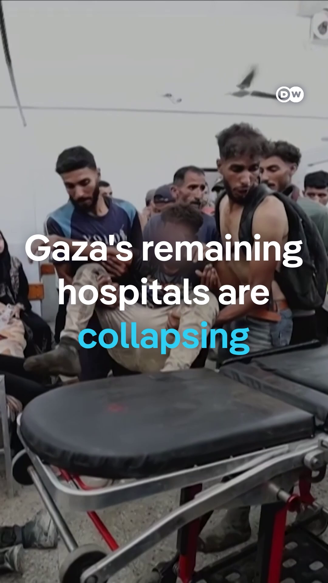 Gaza's remaining hospitals are collapsing