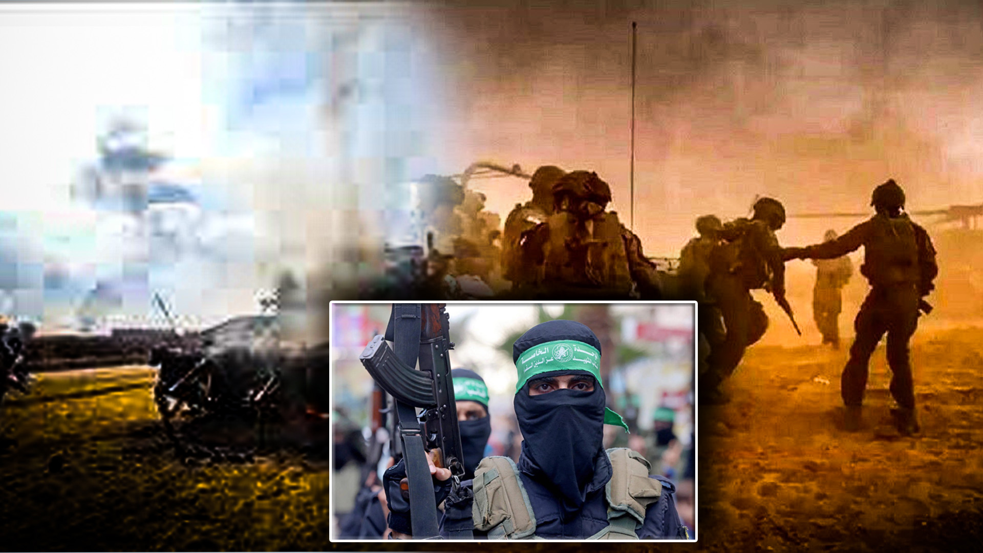 Al-Qassam fighters shell mortars onto Israeli Soldiers & tanks in Gaza ...