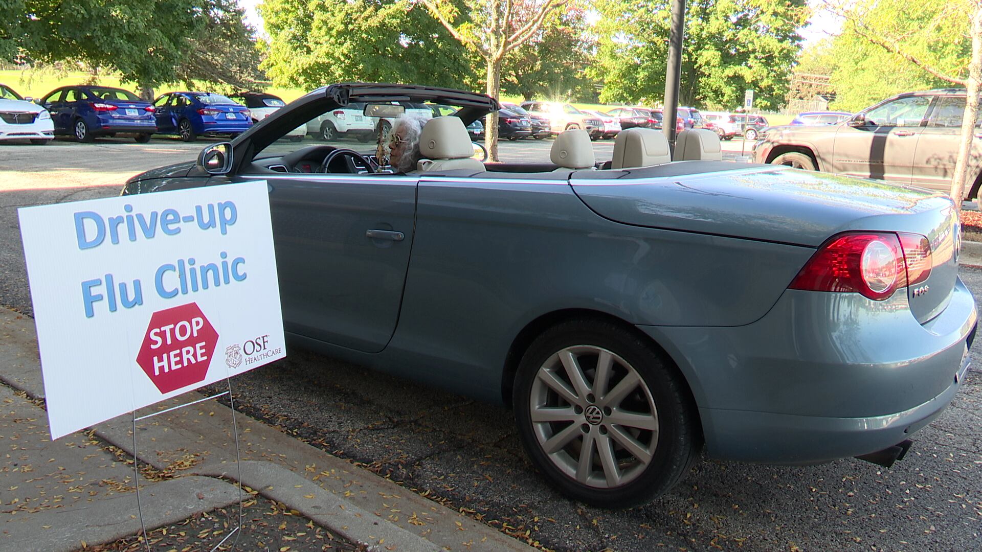 OSF HealthCare offers drive-up flu shots