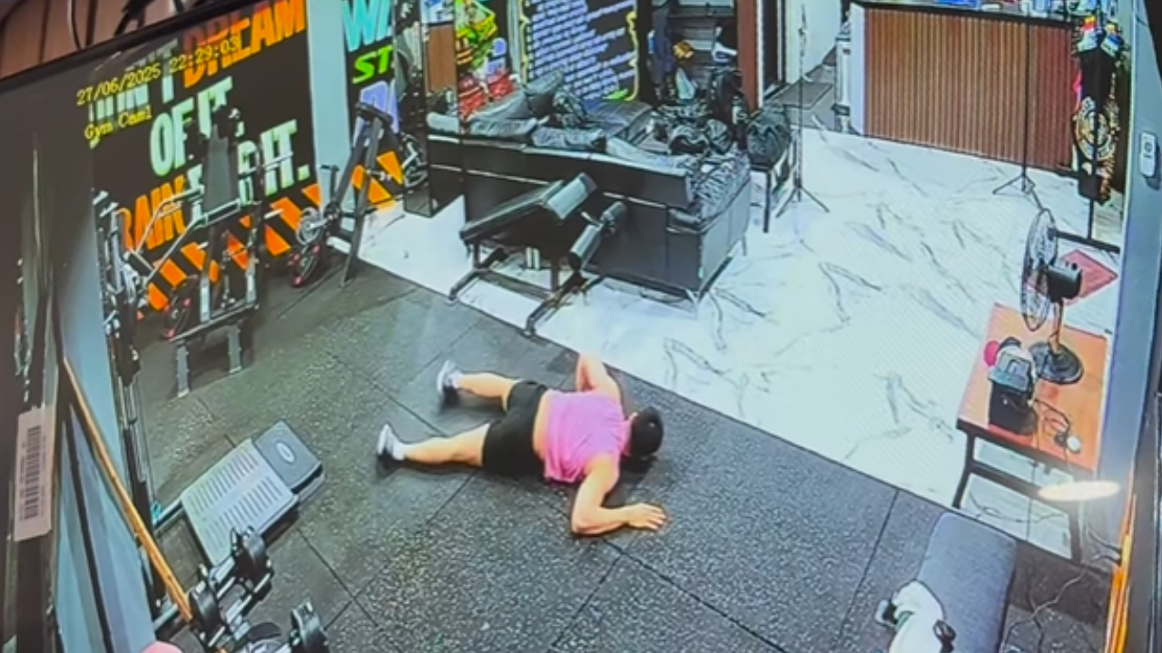 Who Knew An Earthquake During Leg Exercise At The Gym Can Turn Fatal! Viral Video Unlocks New Fear