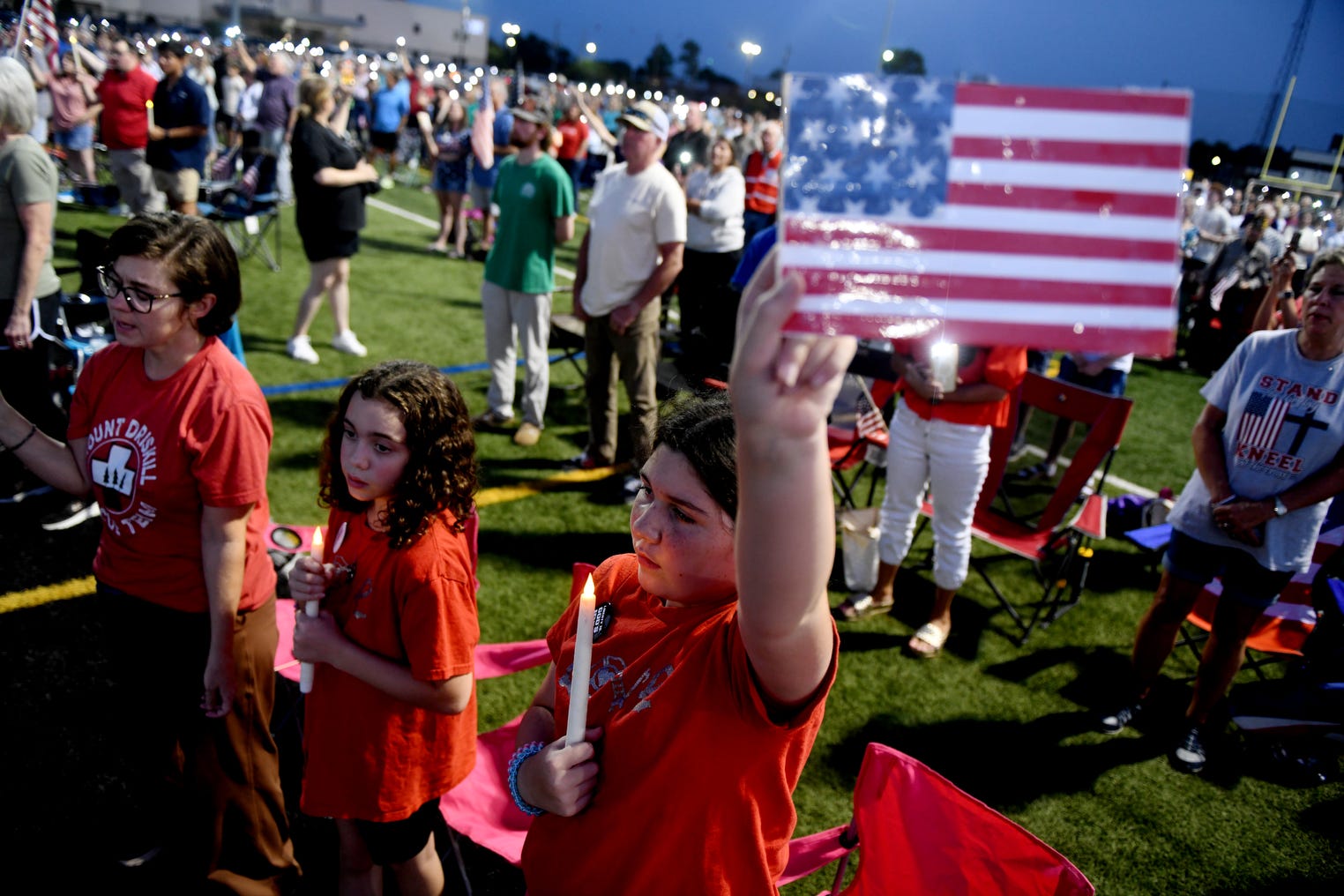 First Bossier holds night of prayer for Charlie Kirk. Here's what you ...
