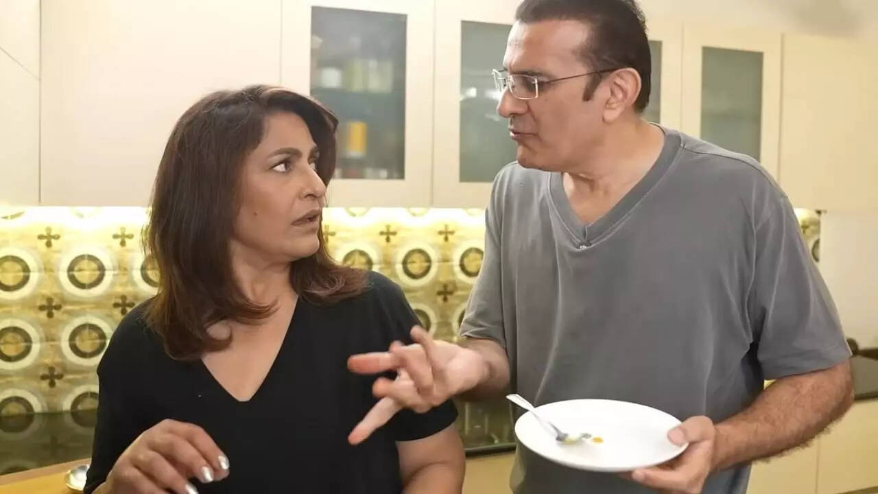 Archana Puran Singh says ‘I love you’ to Parmeet Sethi, he jokes she ...