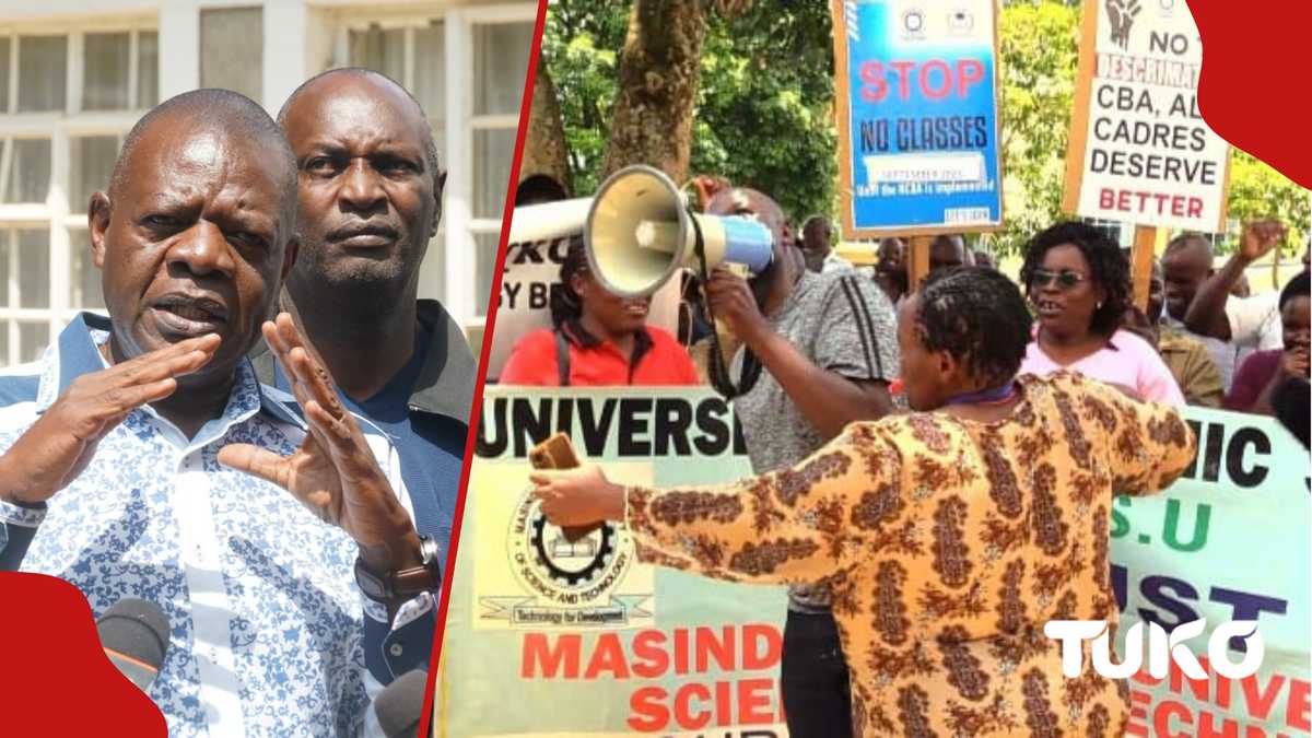 Moi University lecturers join nationwide strike after UASU directive ...