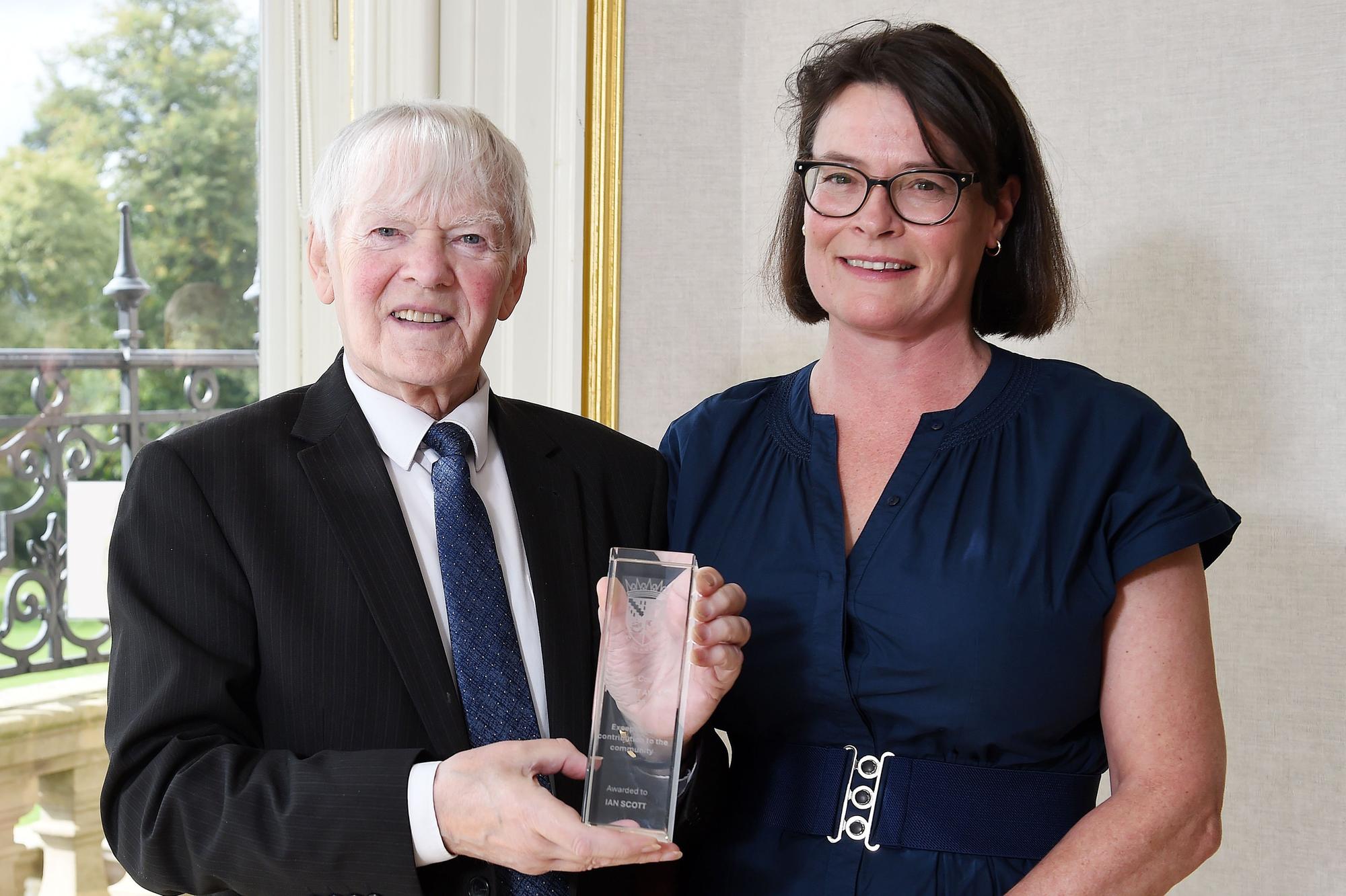 Falkirk historian Ian Scott recognised with a Provost Award