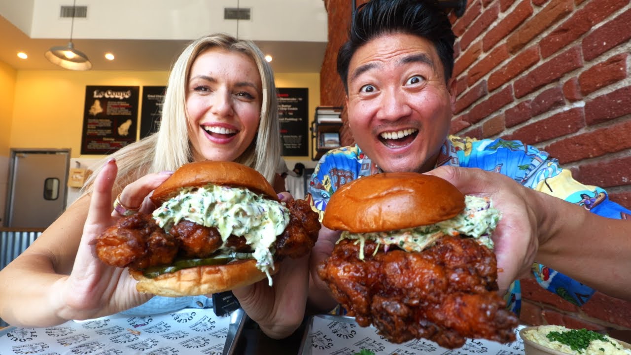 I ate chicken sandwiches for 24 hours in LA!