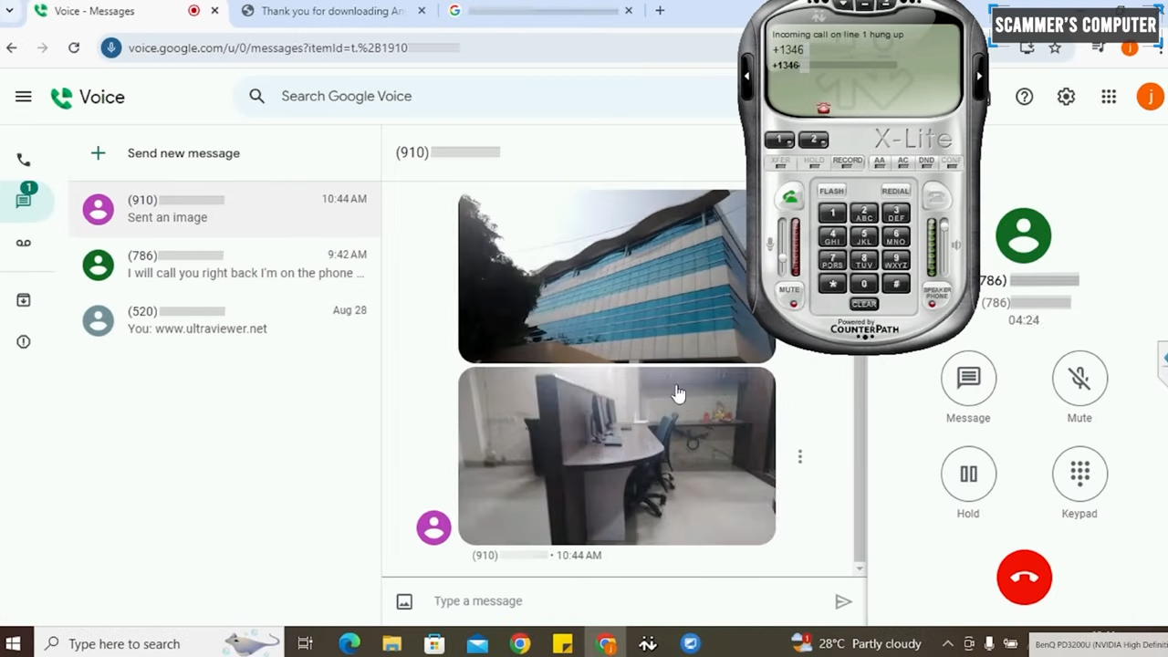 How Scam Call Centers React When Exposed