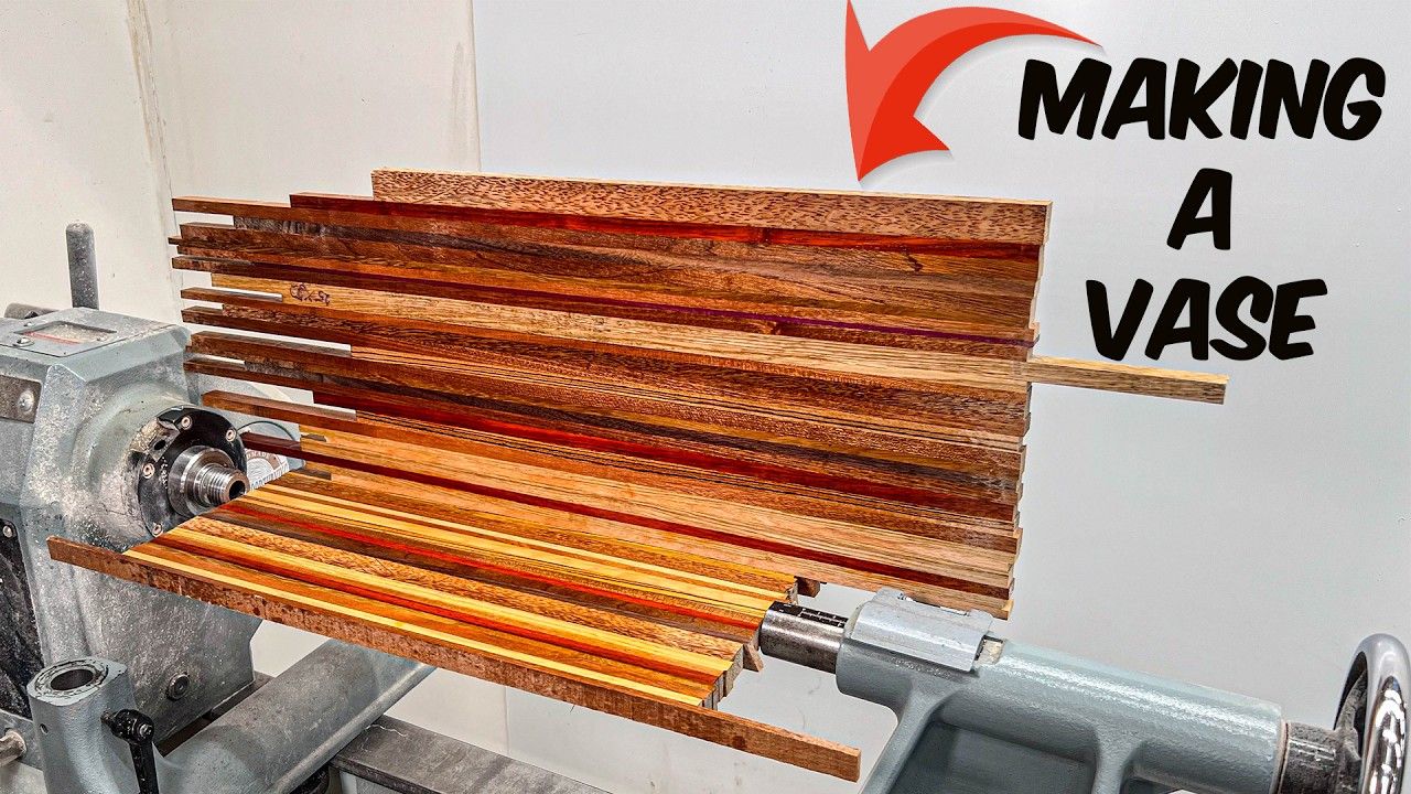 I crafted the chaos vase – woodturning masterpiece