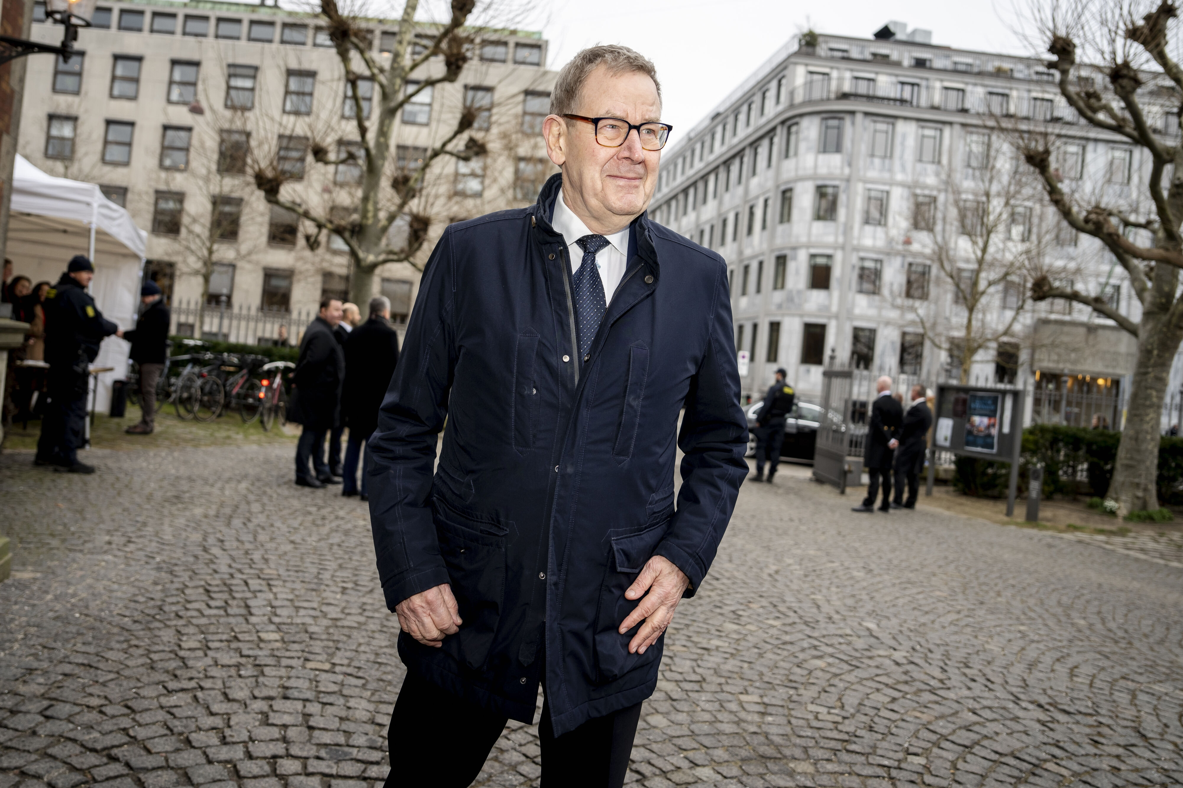 Poul Nyrup Rasmussen og Michala Petri danner par