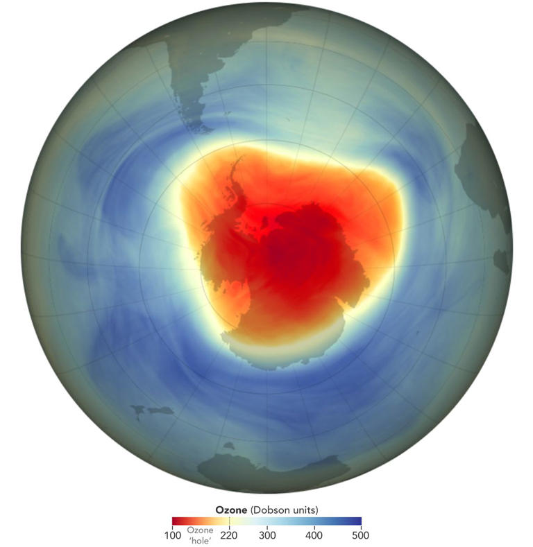 The Hole In The Ozone Layer Is Healing And On Track For Full Recovery ...