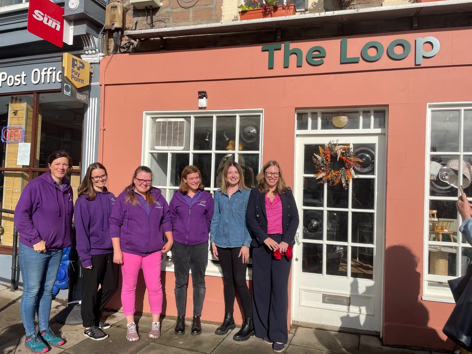 Visit Duns charity shop to keep goods in The Loop