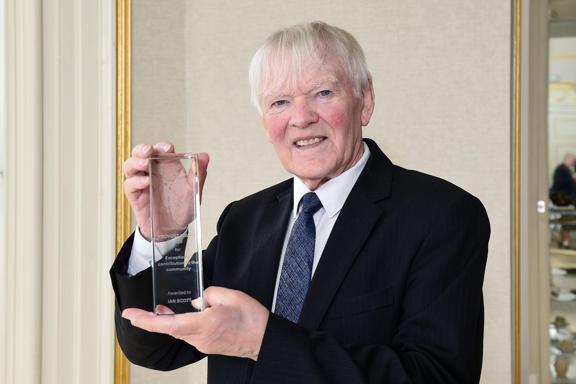 Falkirk historian Ian Scott recognised with a Provost Award