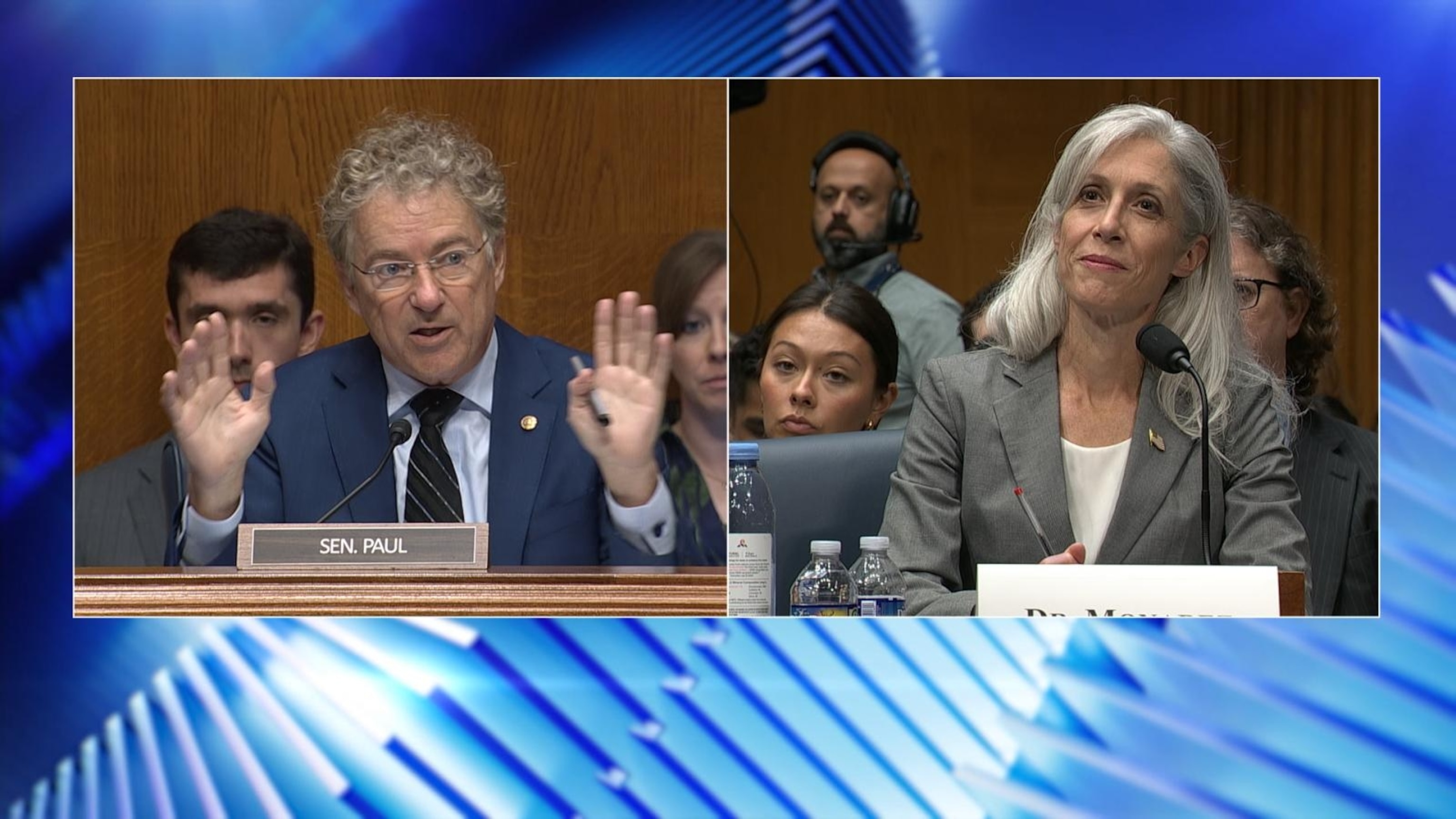 Sen. Rand Paul challenges Susan Monarez's knowledge of vaccines