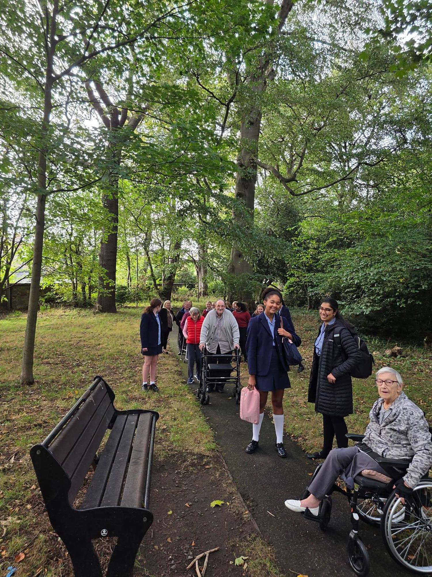 Bridging generations: Murrayfield House Care Home residents enjoy ...