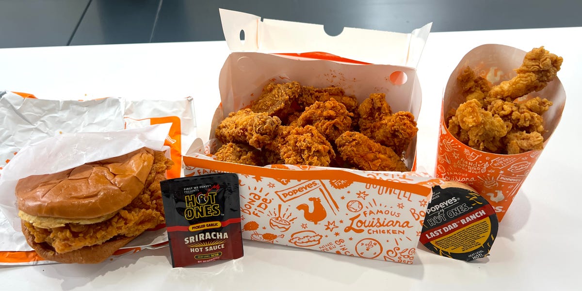 Popeyes Teamed Up With 'Hot Ones' To Drop Its Spiciest Sauce Ever—And I ...