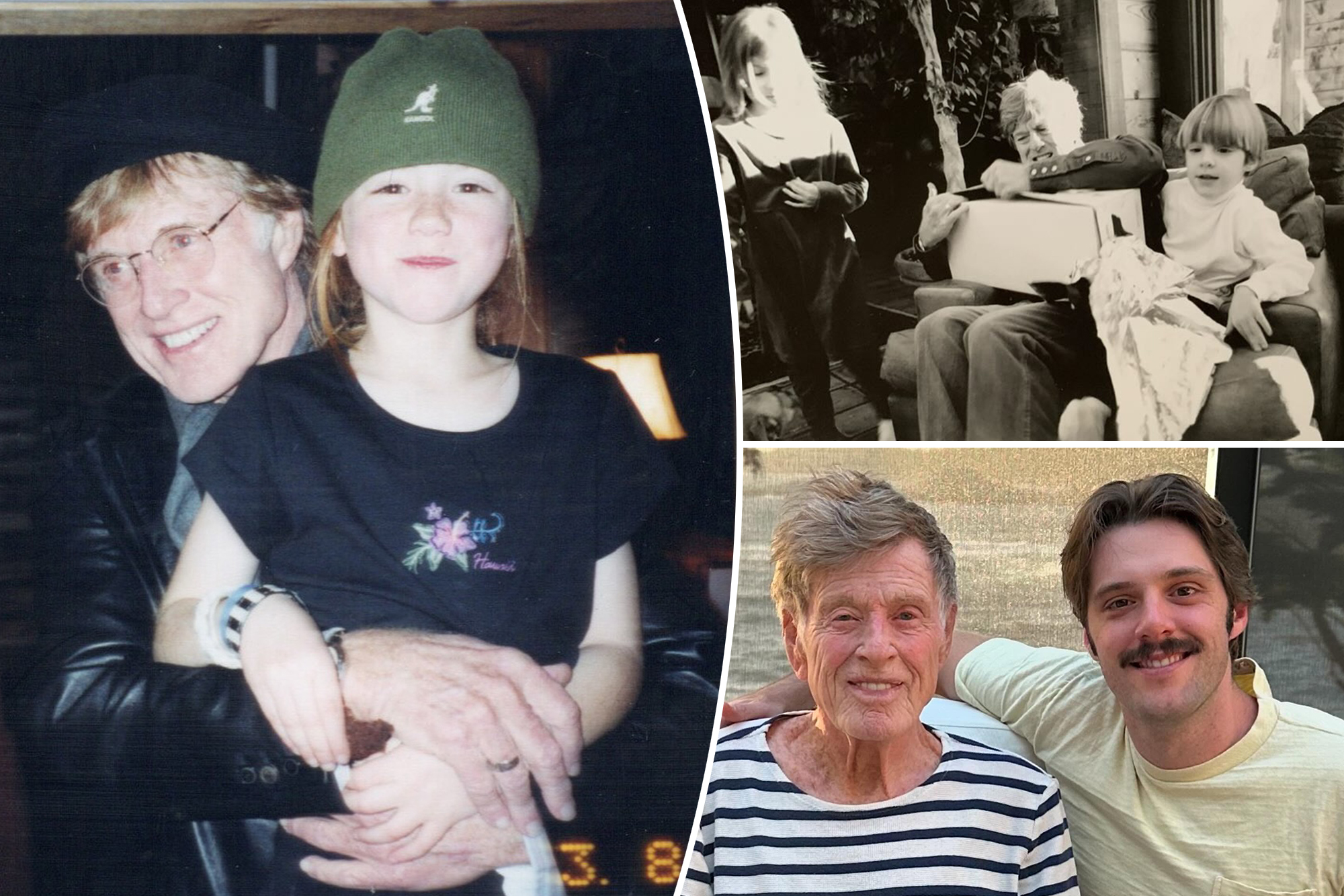 Robert Redford’s grandkids share rare family photos as they react to ...