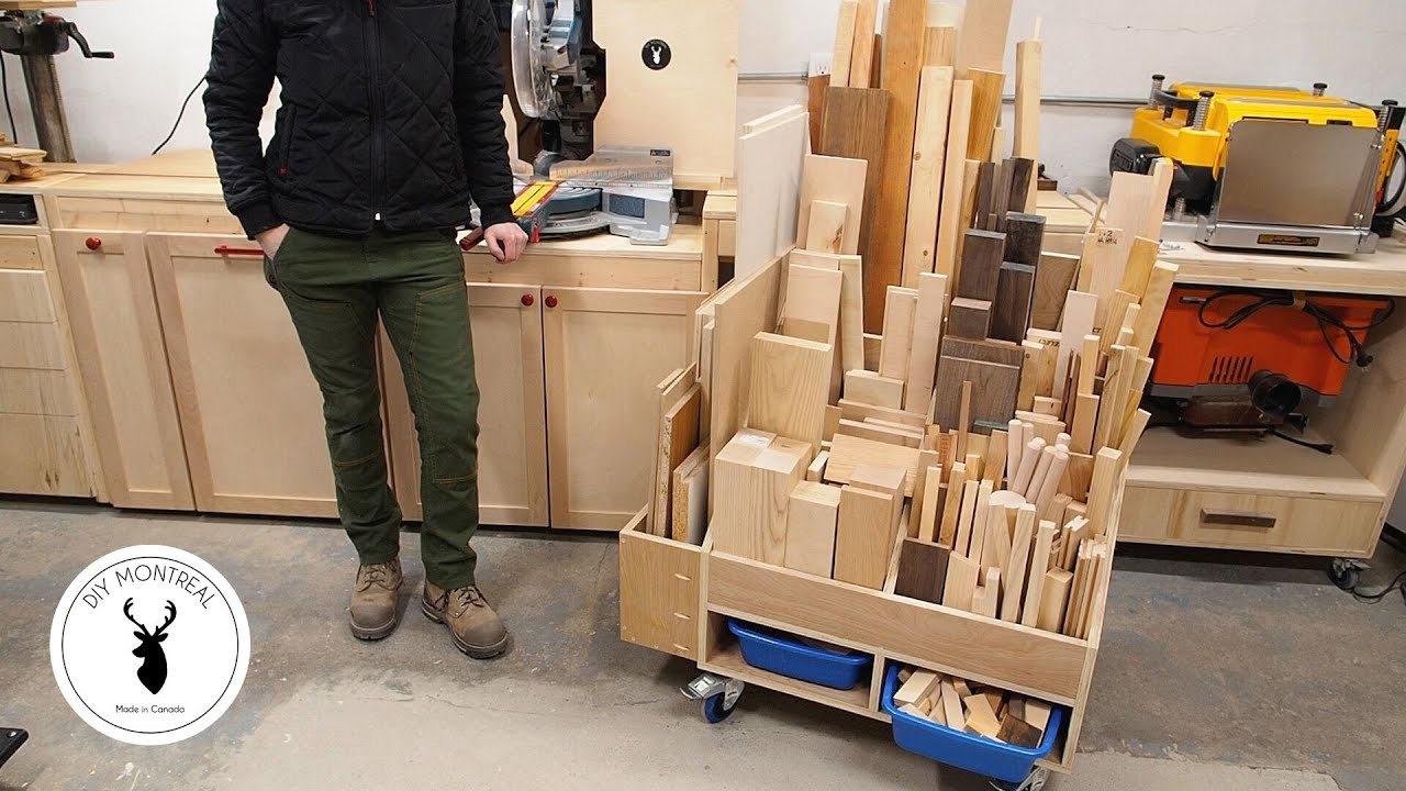 One sheet of plywood, endless storage possibilities!