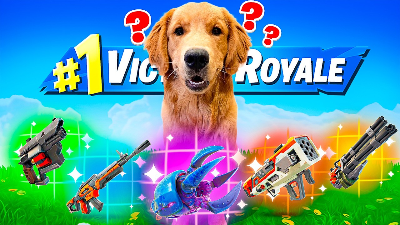 My dog picks: the ultimate Fortnite challenge!