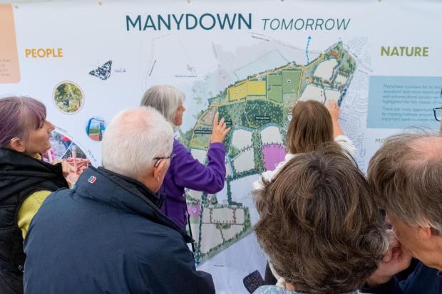 Residents celebrate history and future of Manydown at Worting House event