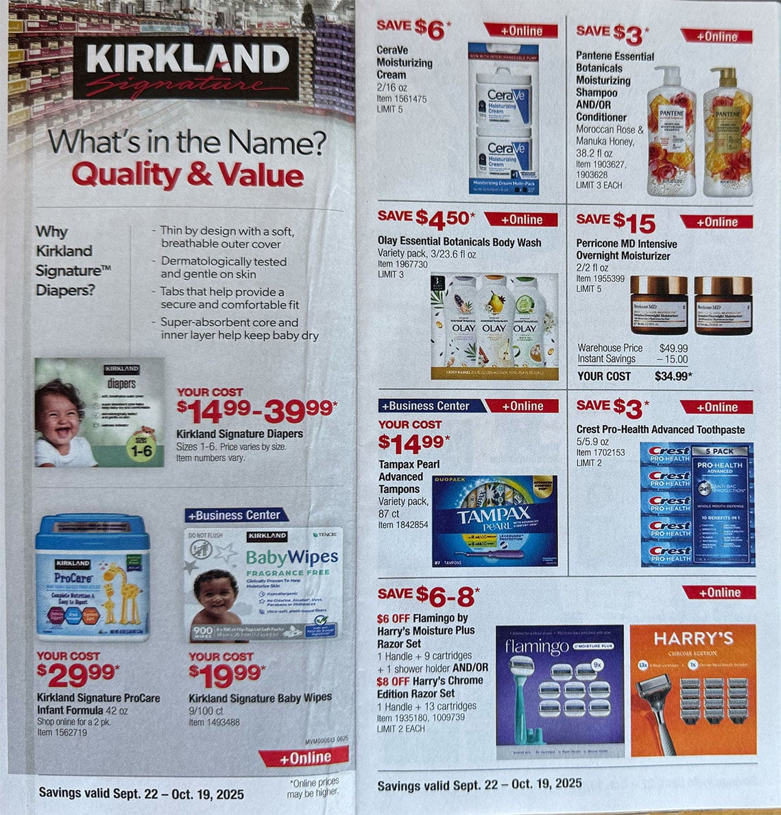Costco Coupon Book October 2025