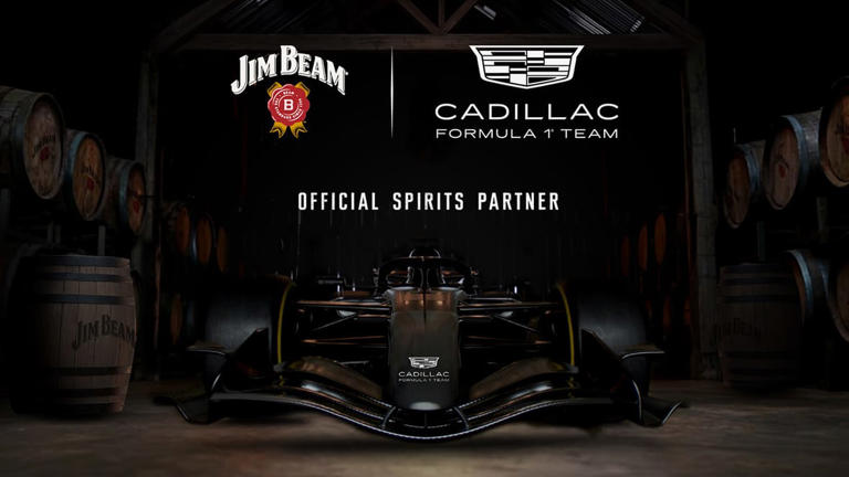 Cadillac’s Formula 1 Car Will Be Fueled By Jim Beam Bourbon’s Bucks
