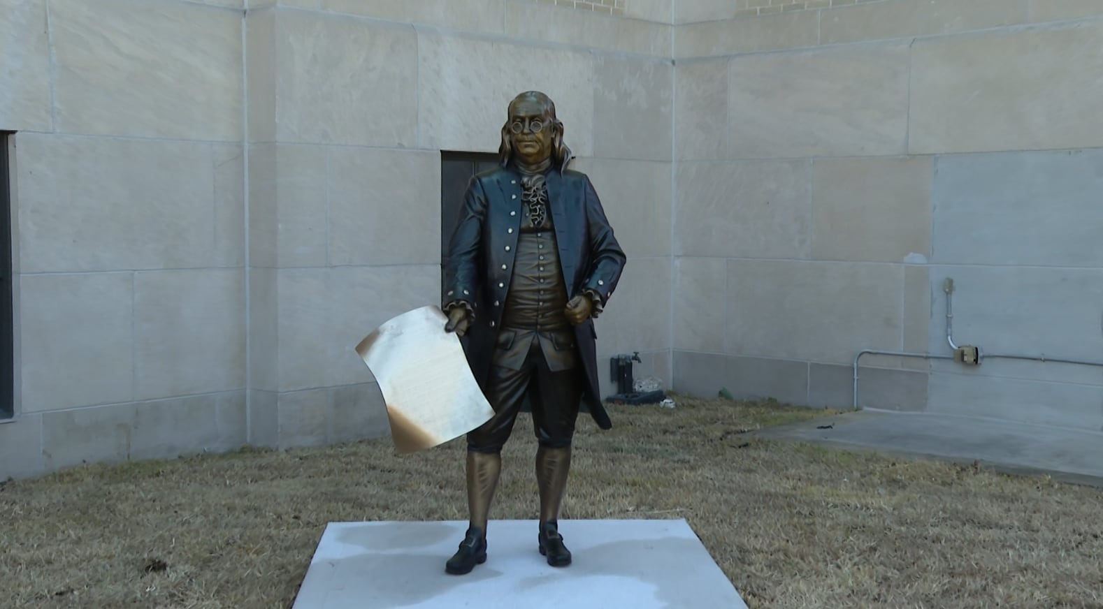 Florida unveils statue of Benjamin Franklin as part of America’s 250th ...