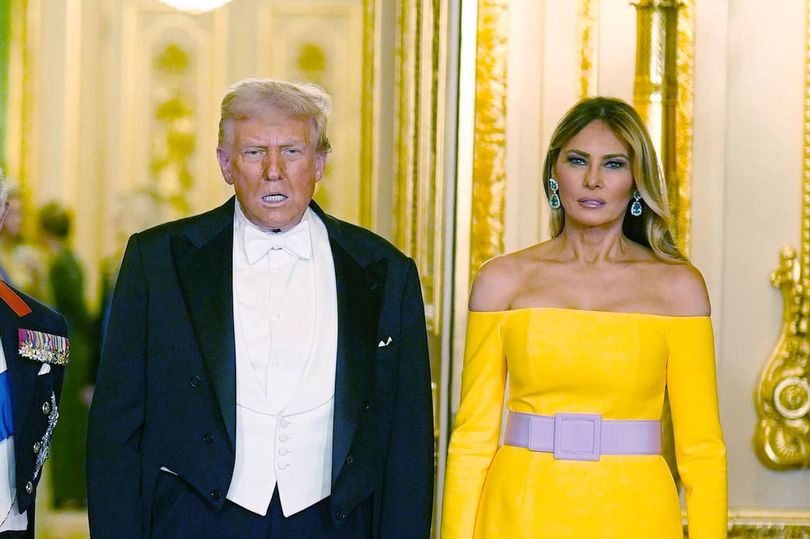 Melania Trump nearly breaks royal protocol with bold fashion statement ...
