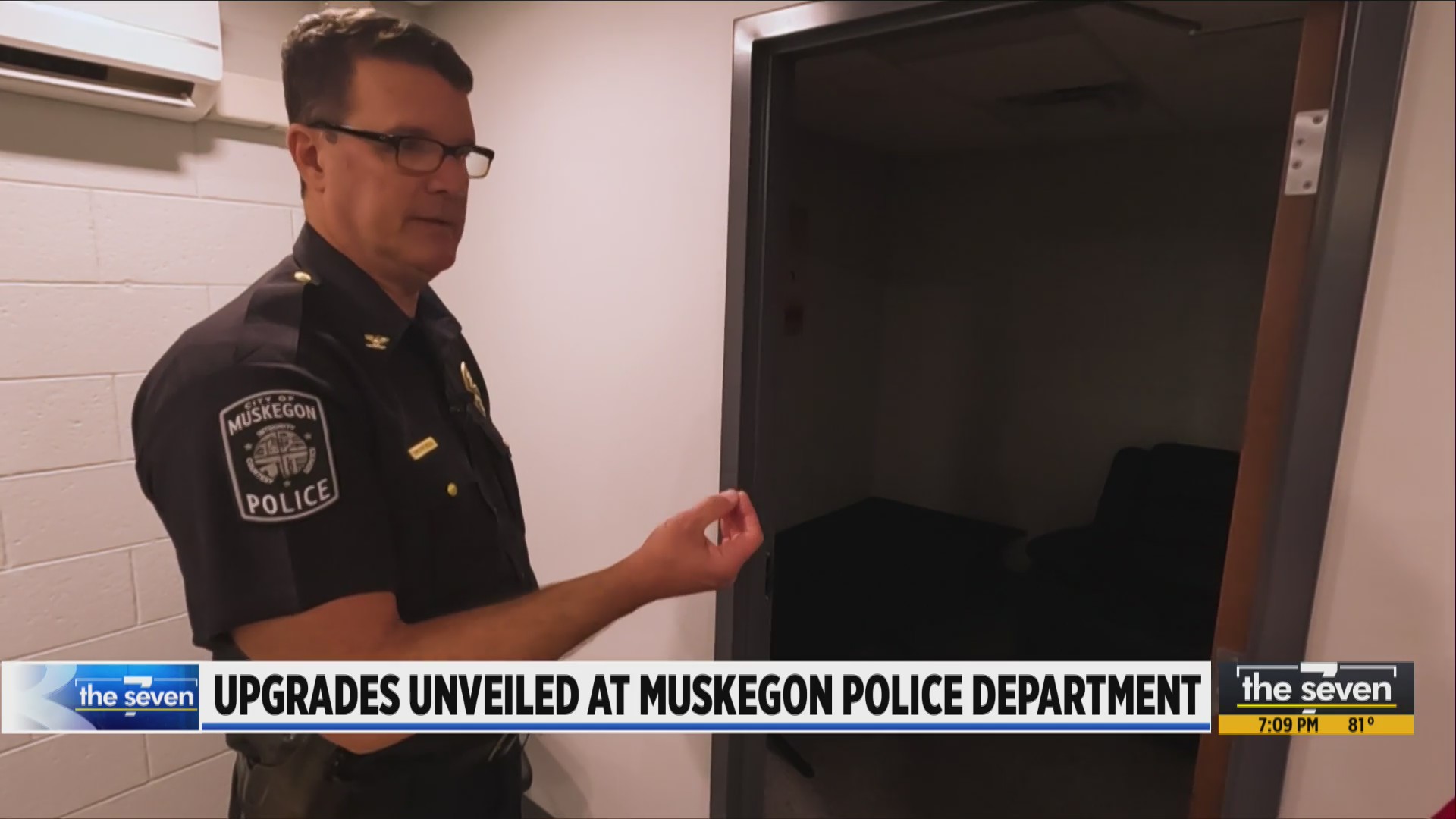 A look inside the new, much bigger Muskegon police offices