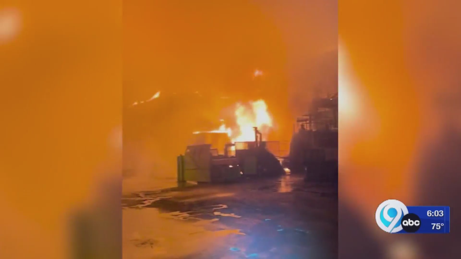 Fire at Novelis aluminum plant in Oswego, two dozen departments respond