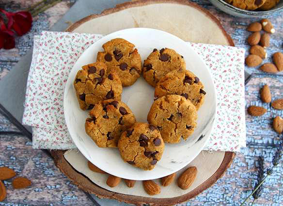 Okara cookies - vegan and gluten-free recipe