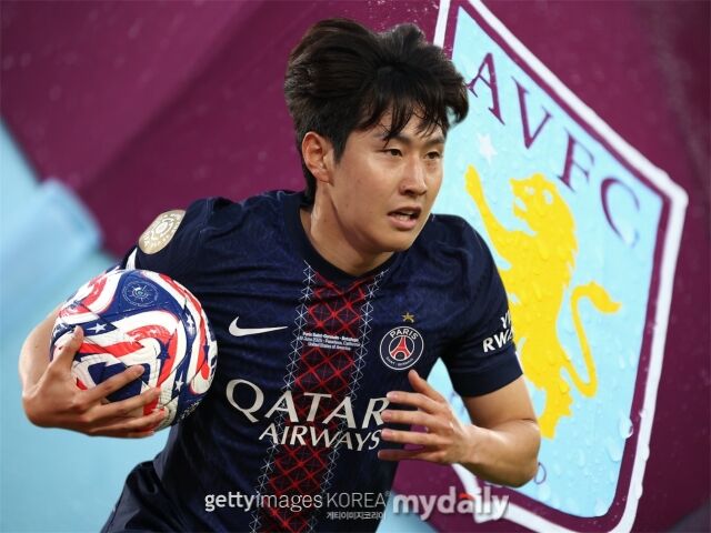 '초대박' LEE, PSG 탈출→EPL 입성 보인다! 에메리 감독 러브콜...아스톤 빌라 '995억' 지불 결심