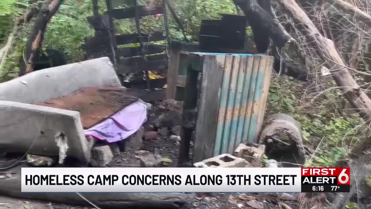 Omaha residents, leaders call for action on 13th Street homeless camps