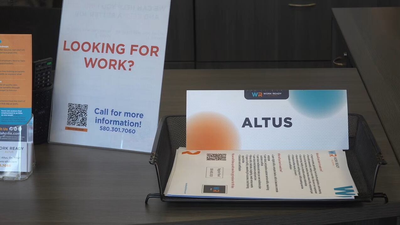 Work Ready Oklahoma in Altus holds remote job fair for community