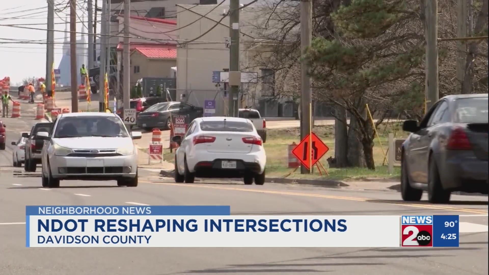 NDOT reshaping intersections in Nashville