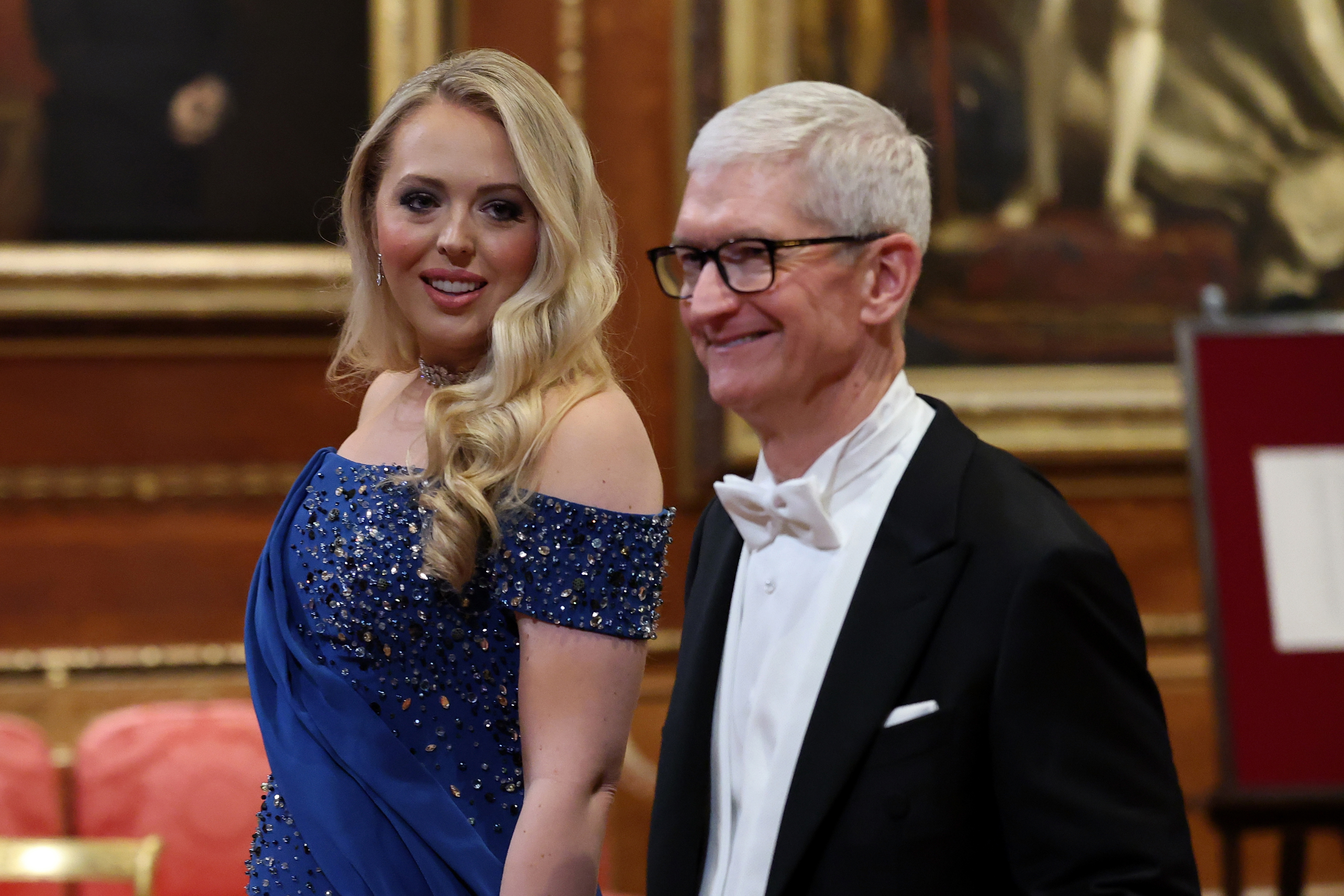Tiffany Trump makes rare appearance at royal state banquet in honour of ...
