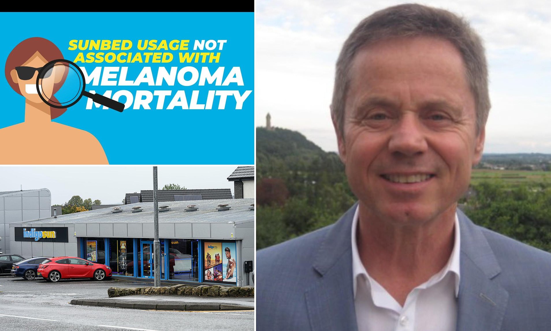 Tanning salon chain advert which claimed sunbed use can cut cancer ...