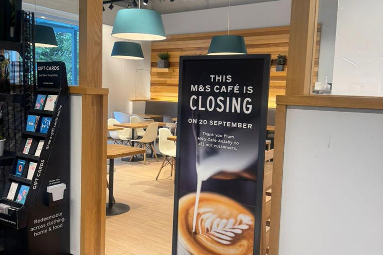 Customers’ dismay as 'busy' M&S Café in East Yorkshire announces its closure