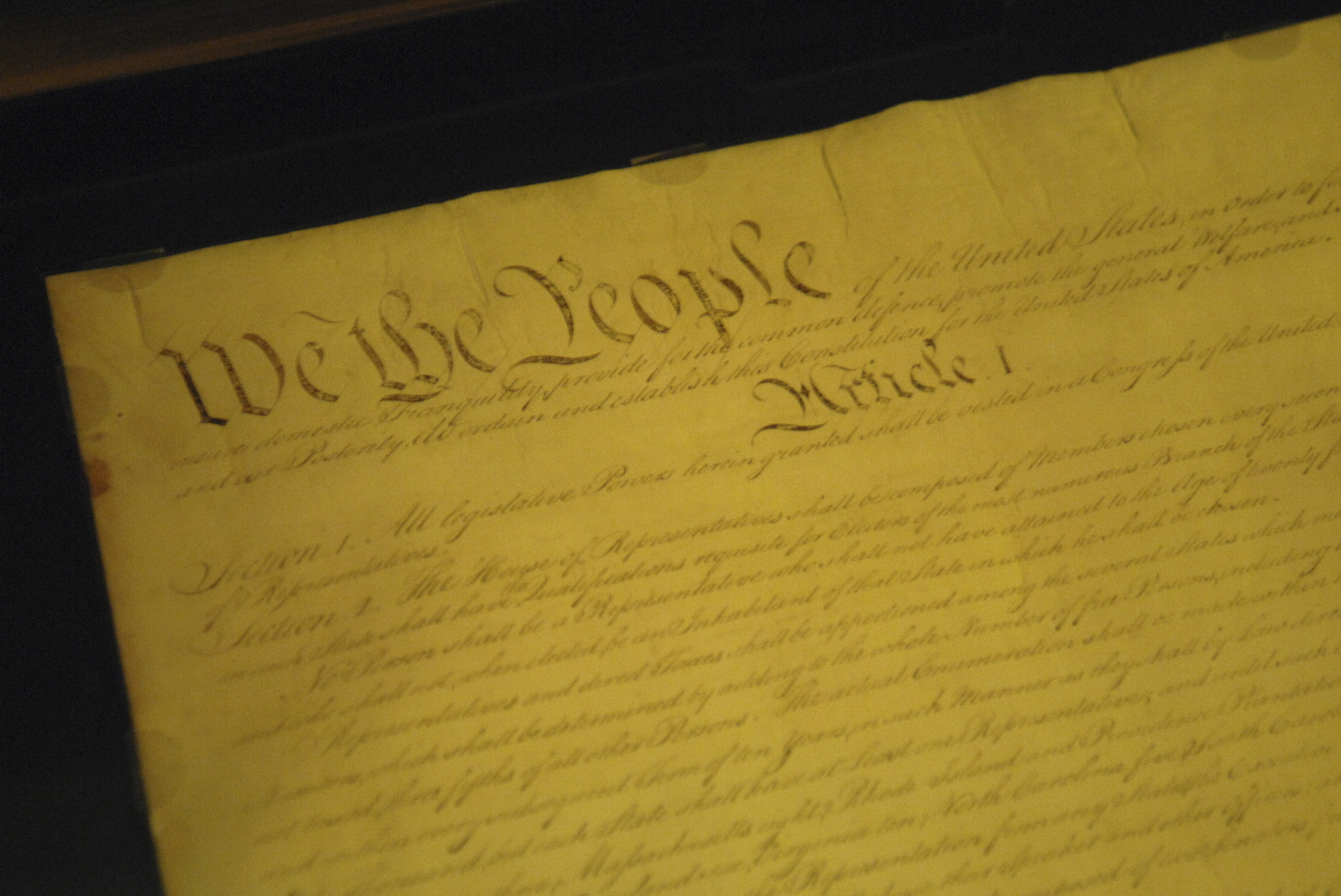 See the Entire U.S. Constitution on Display for the Very First Time in ...
