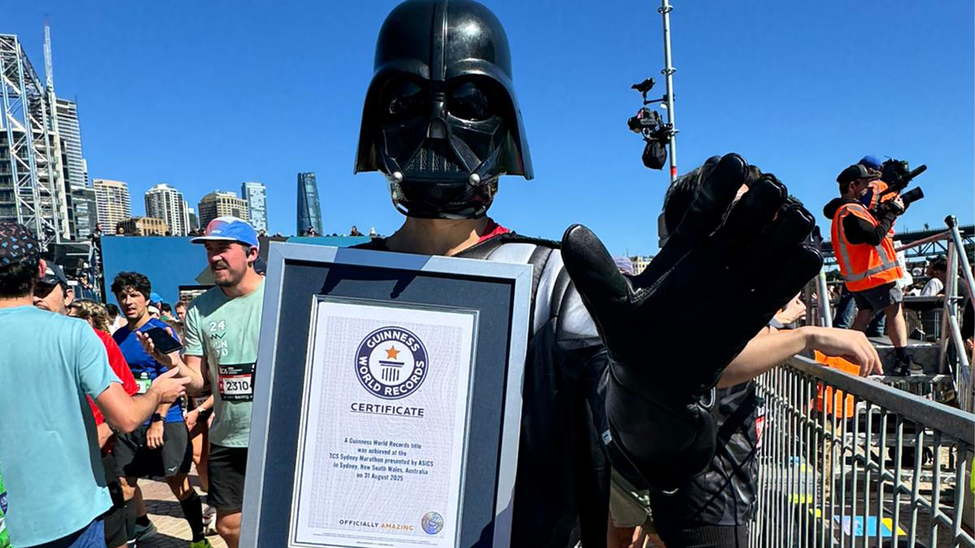 Thirteen new Guinness World Records titles broken at Sydney Marathon 2025
