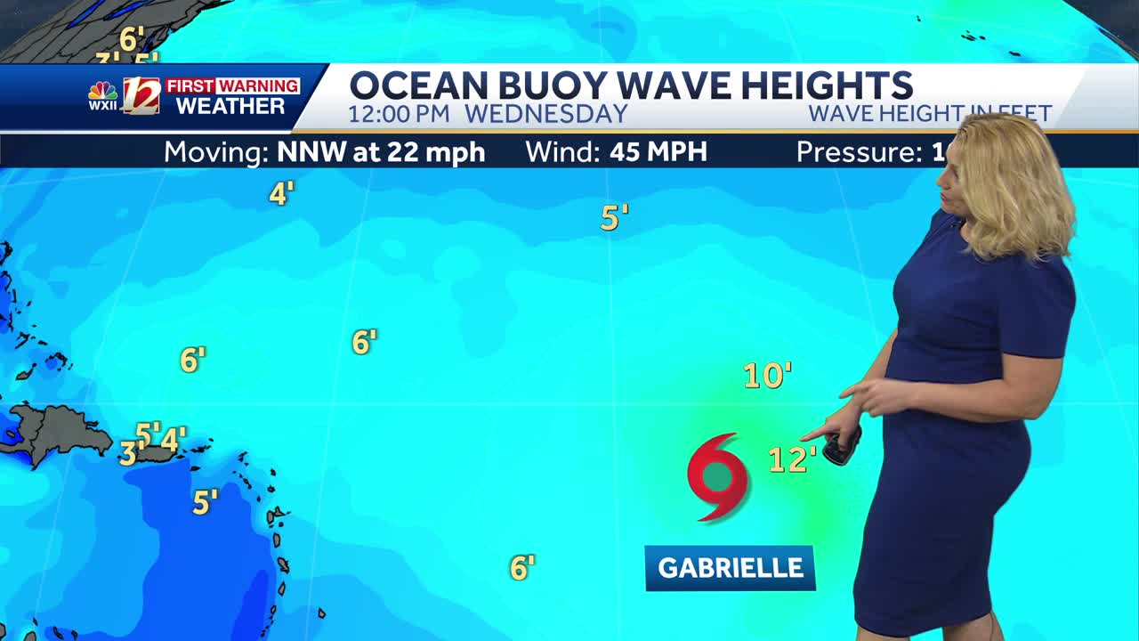 Tropical Storm Gabrielle may become a hurricane
